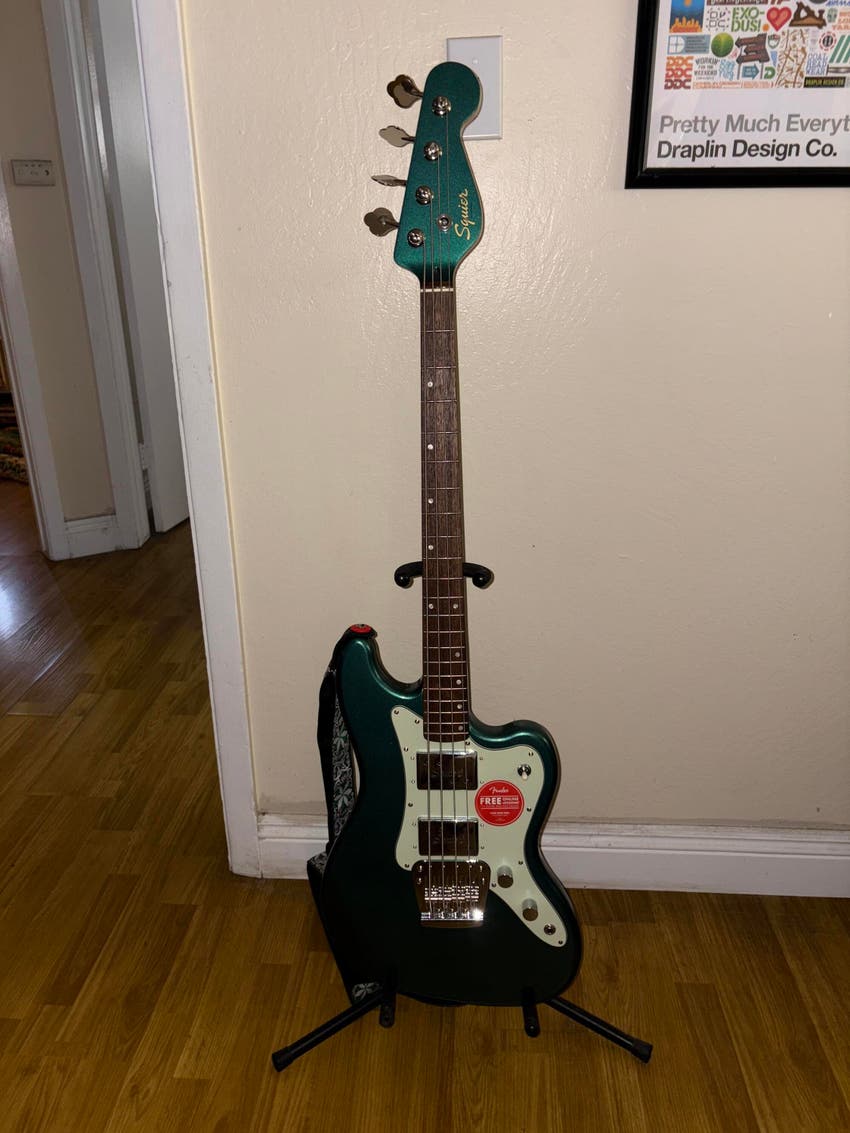 Used Squier Paranormal Rascal Bass - Sweetwater's Gear Exchange
