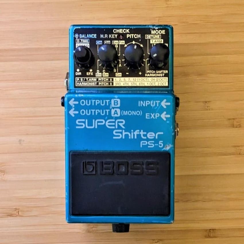 Used Boss PS-5 Super Shifter | Sweetwater Gear Exchange