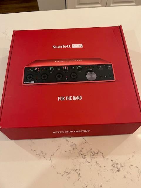 Used Focusrite Scarlett 18i8 3rd - Sweetwater's Gear Exchange