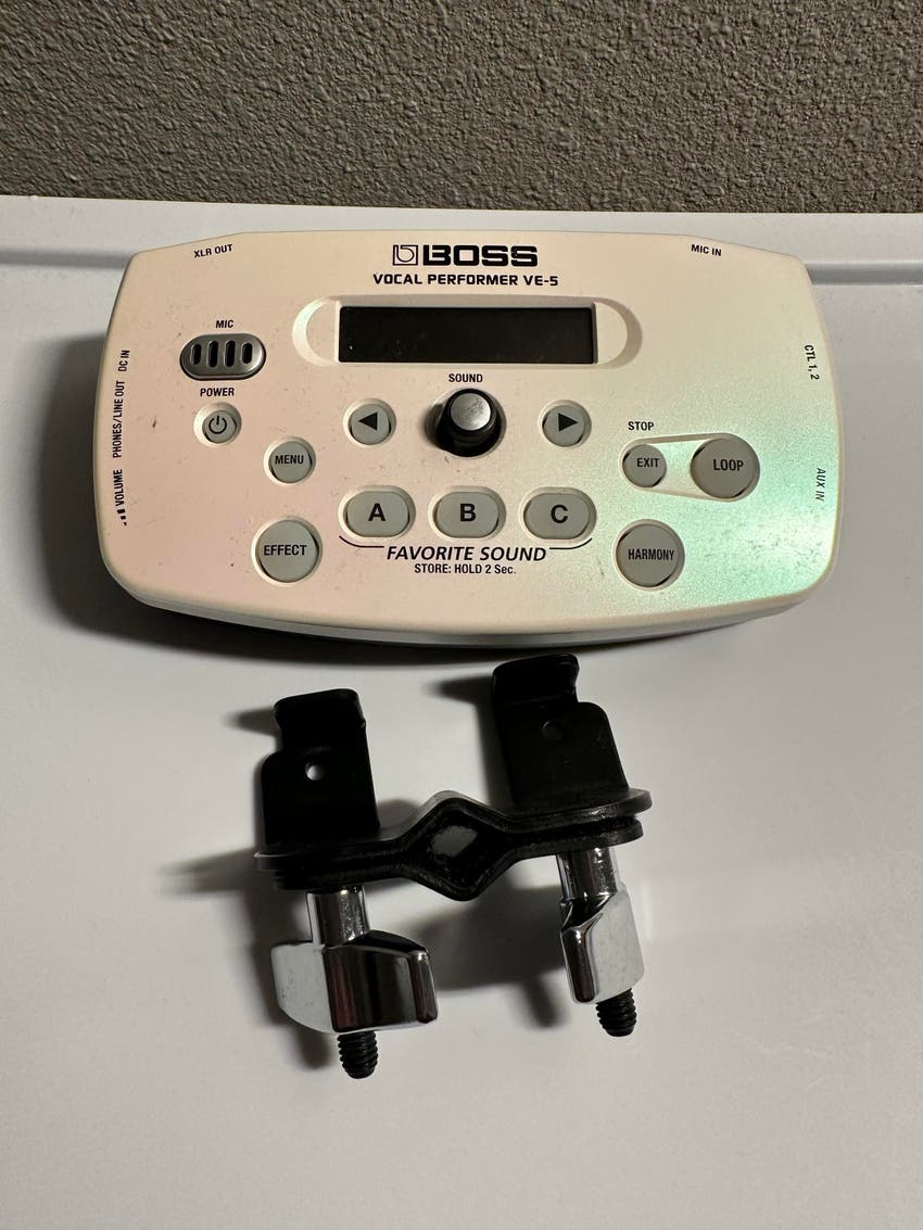 Used Boss VE-5 Vocal Performer - - Sweetwater's Gear Exchange