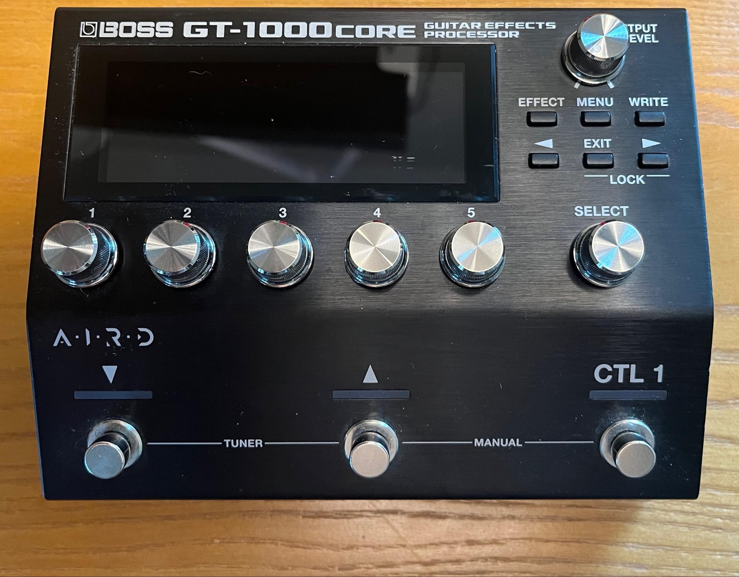 Used Boss GT-1000CORE Multi-effects - Sweetwater's Gear Exchange