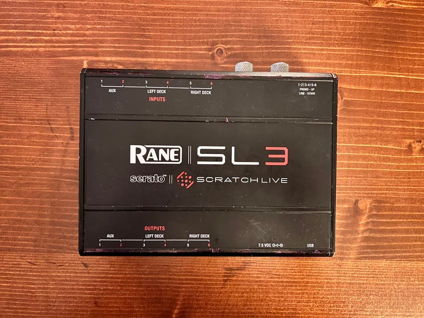 Used Serato Rane SL3 Scratch Live - Sweetwater's Gear Exchange