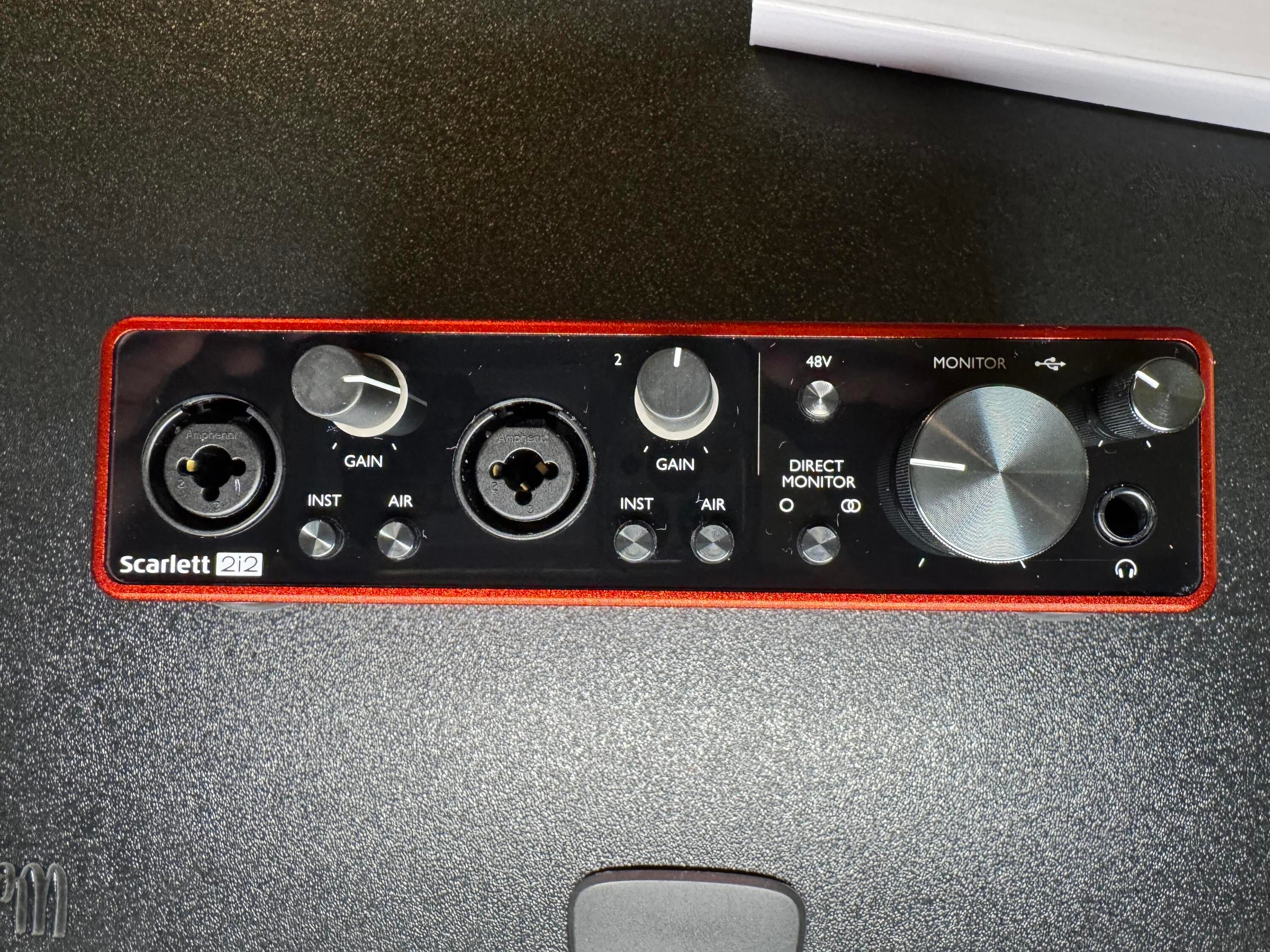 Used Focusrite Scarlett 2i2 3rd Gen - Sweetwater's Gear Exchange