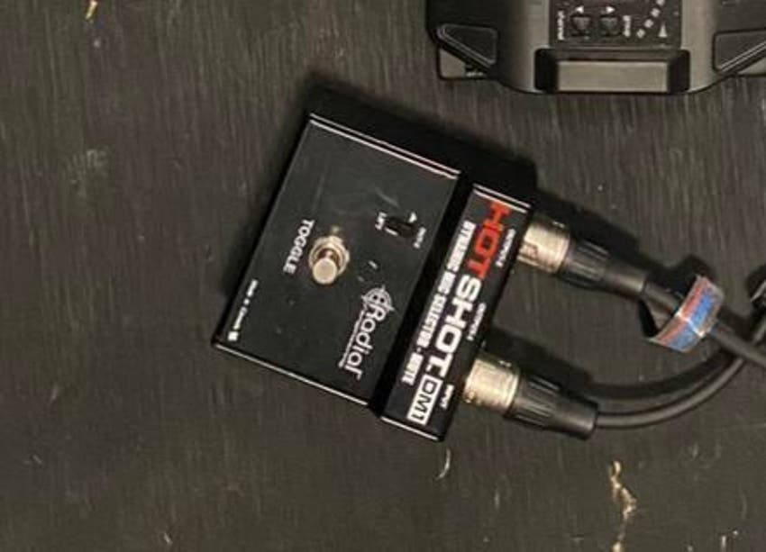 Used Radial HotShot DM-1 Dynamic Microphone Output Selector / Mute ...