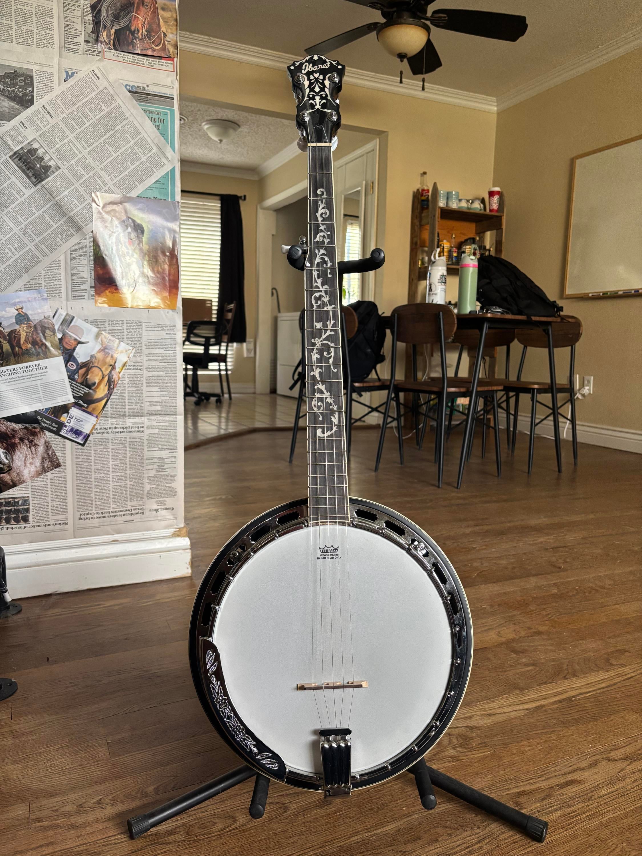 Used Ibanez B200 5-string Resonator - Sweetwater's Gear Exchange