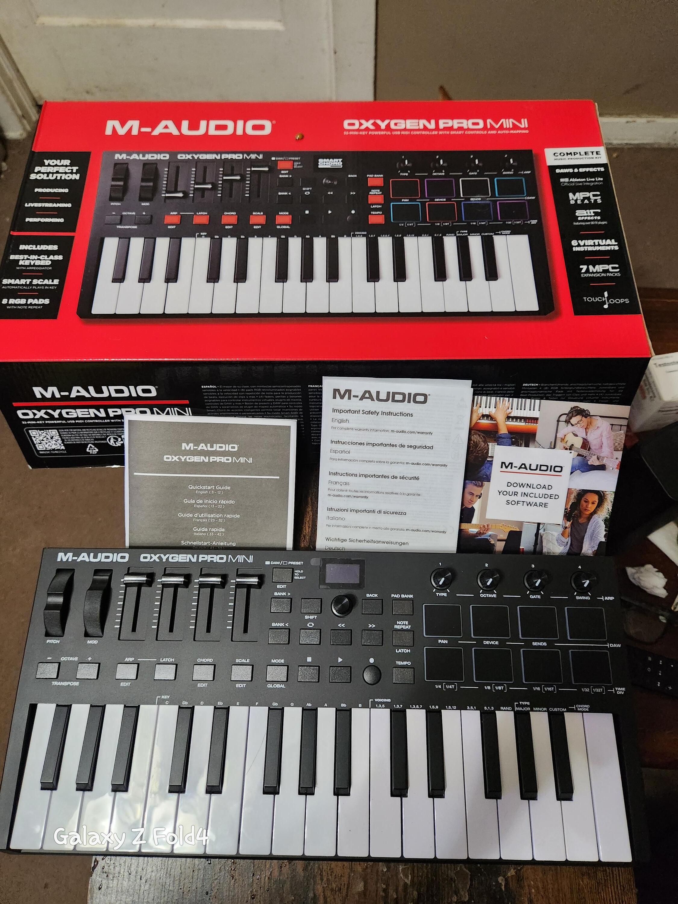 Used M-Audio Oxygen Pro Mini - Sweetwater's Gear Exchange