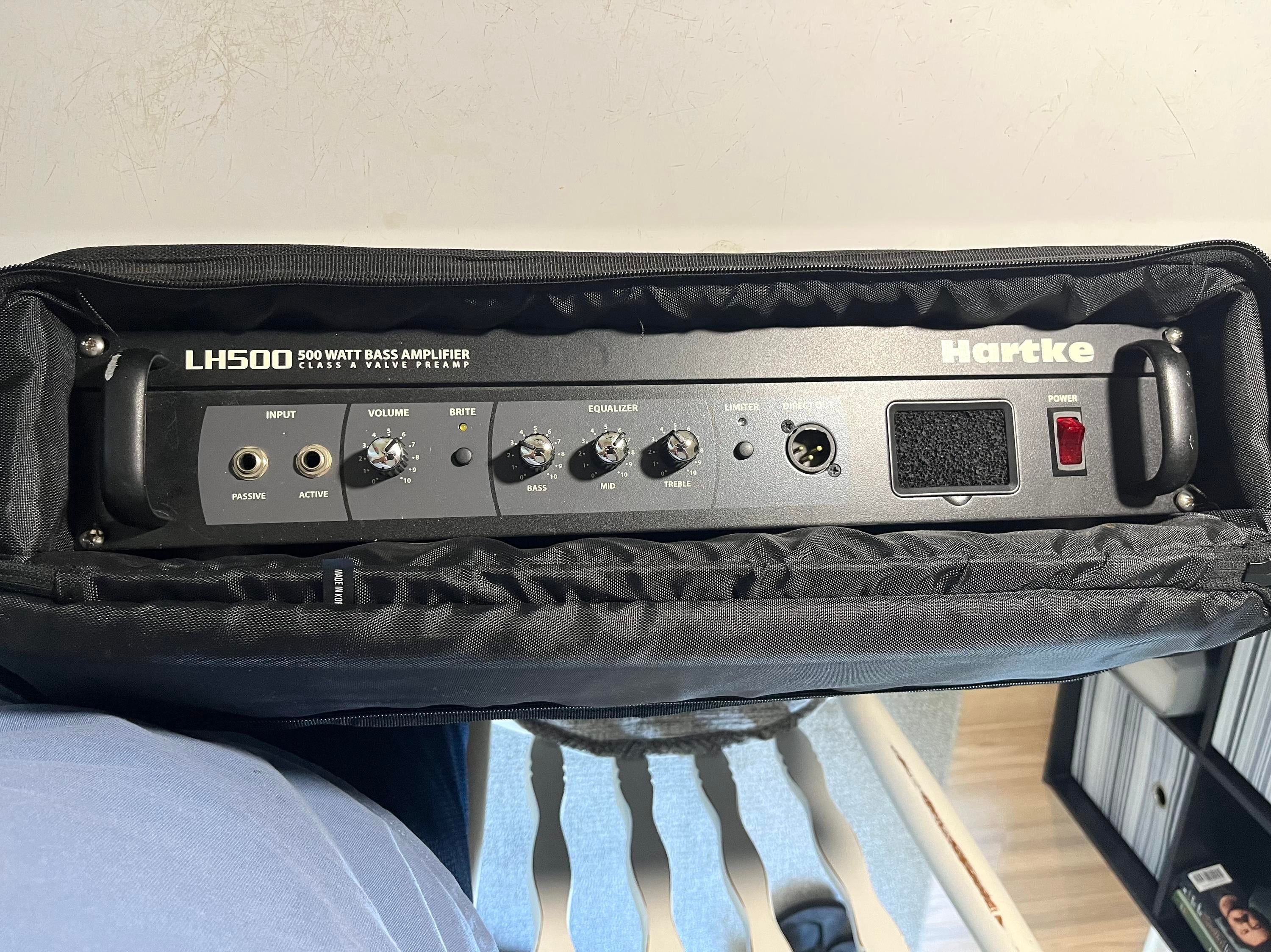 Used Hartke LH500 500-watt Bass - Sweetwater's Gear Exchange