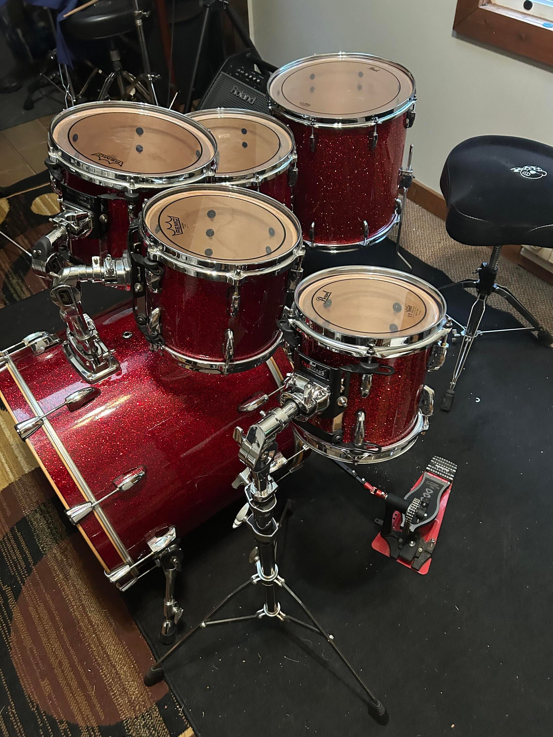 Used Pearl Masters Maple 6pc shell - Sweetwater's Gear Exchange