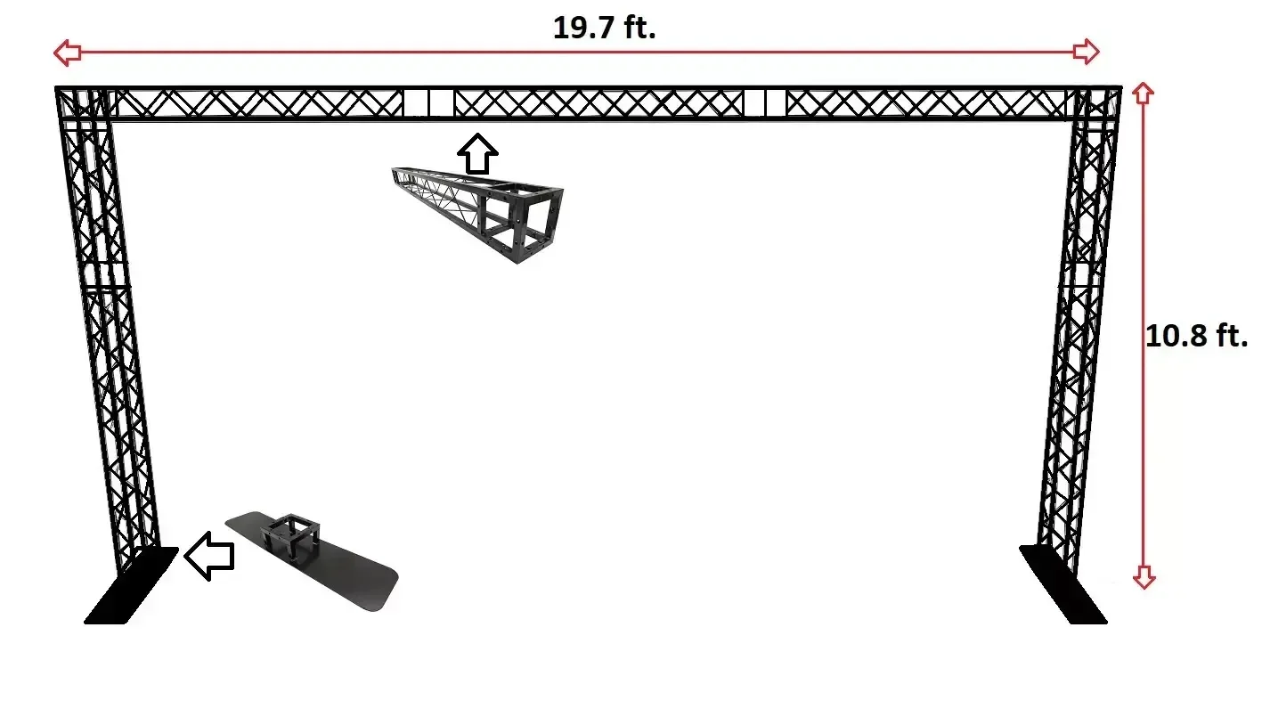 Used Cedars Link BLACK TRUSS GOAL - Sweetwater's Gear Exchange
