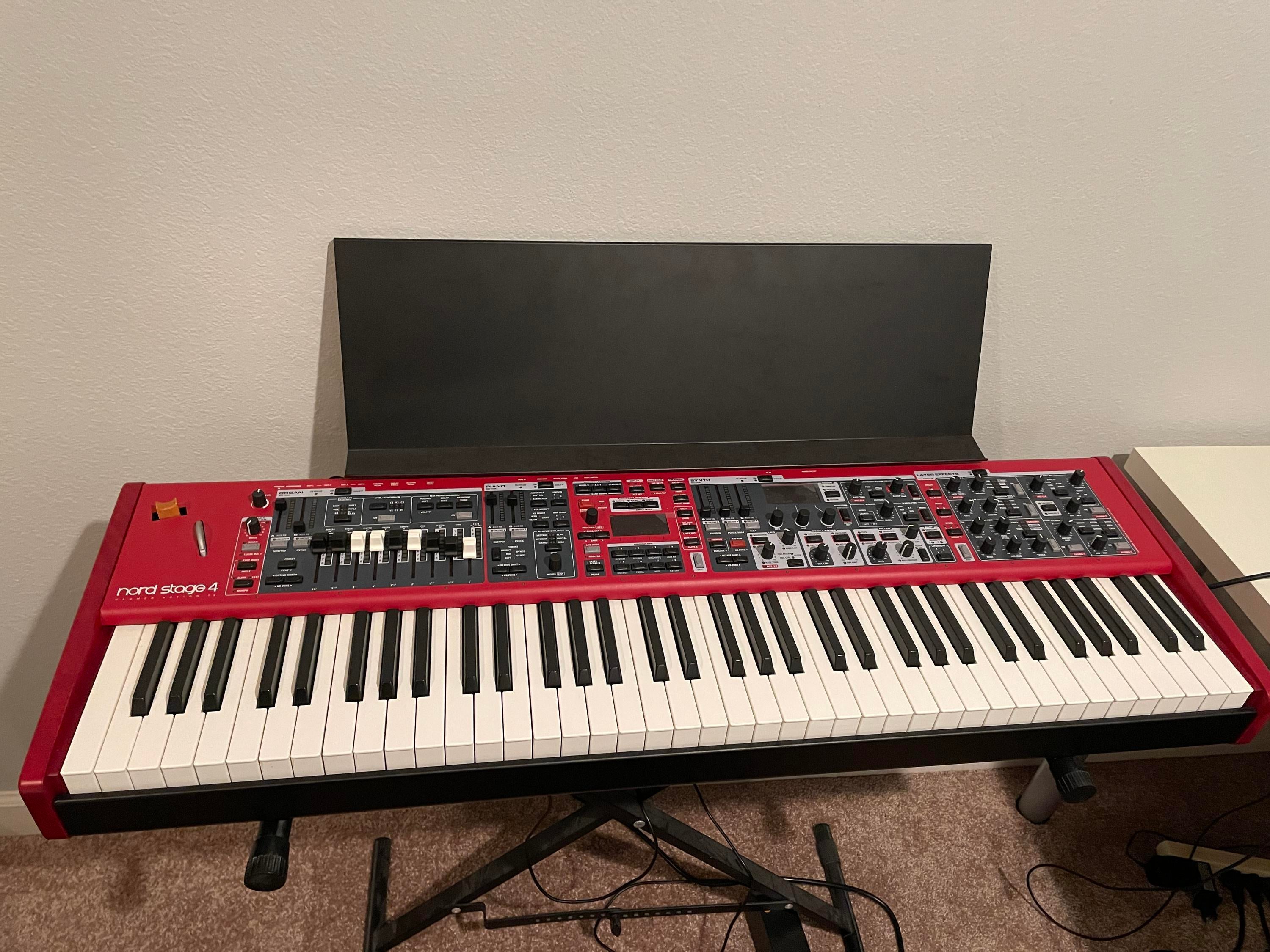 Used Nord Stage 4 HA73 73-key Stage - Sweetwater's Gear Exchange