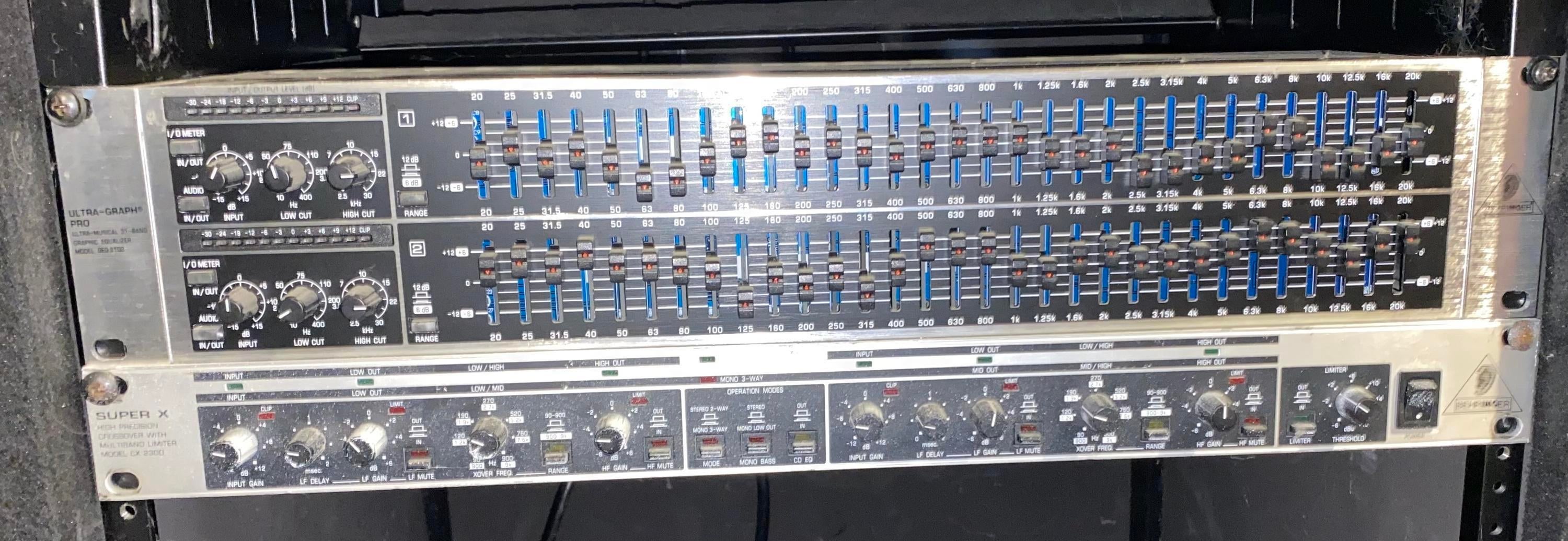 Used Behringer crossover & dual 31 - Sweetwater's Gear Exchange