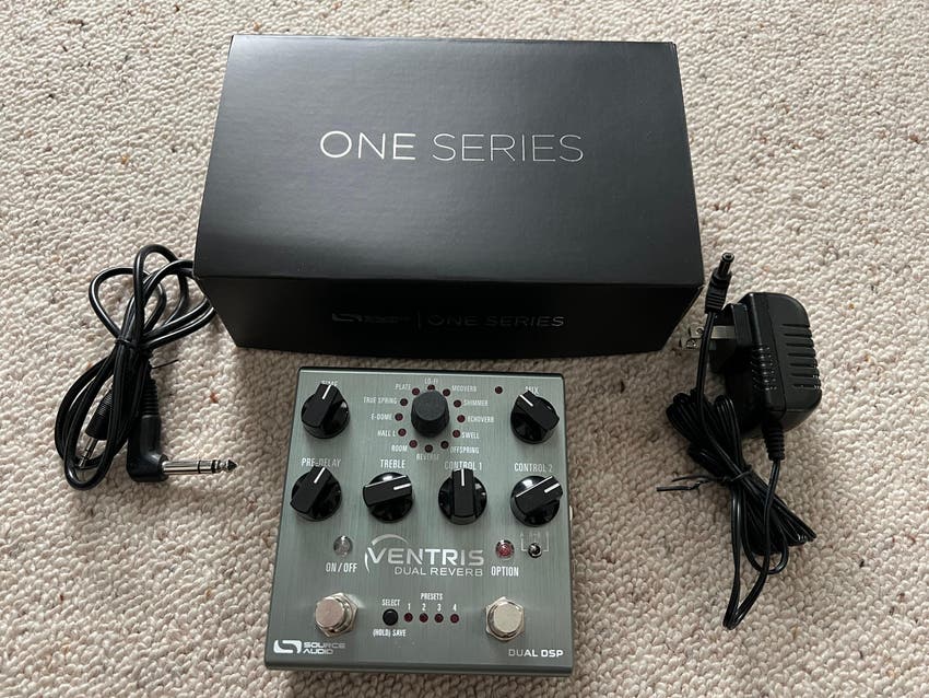 Used Source Audio Ventris Dual Reverb Pedal - Sweetwater's Gear Exchange