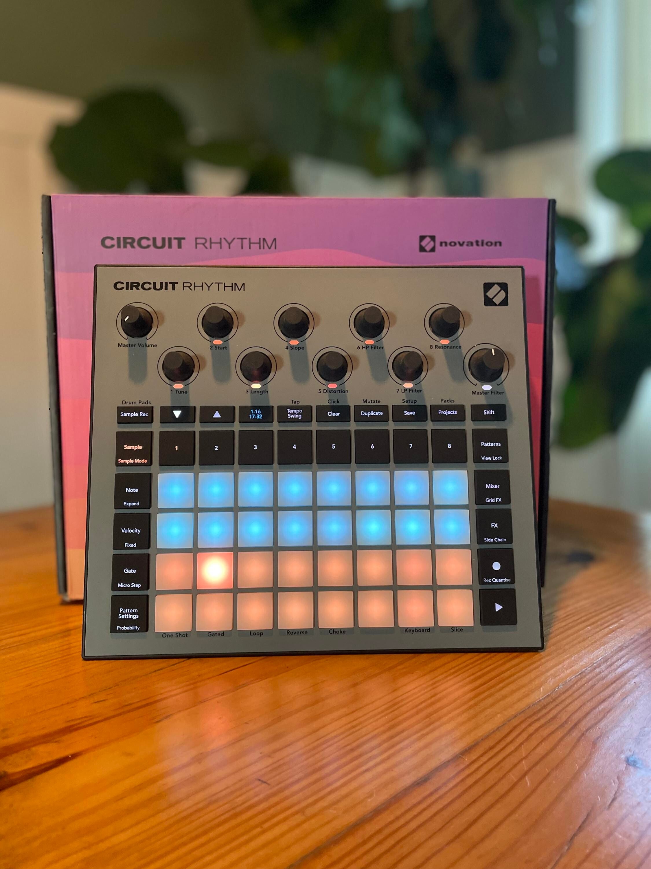 Used Novation Circuit Rhythm Groovebox and Standalone Sampler ... Used Novation Circuit Rhythm Groovebox and Standalone Sampler ...
