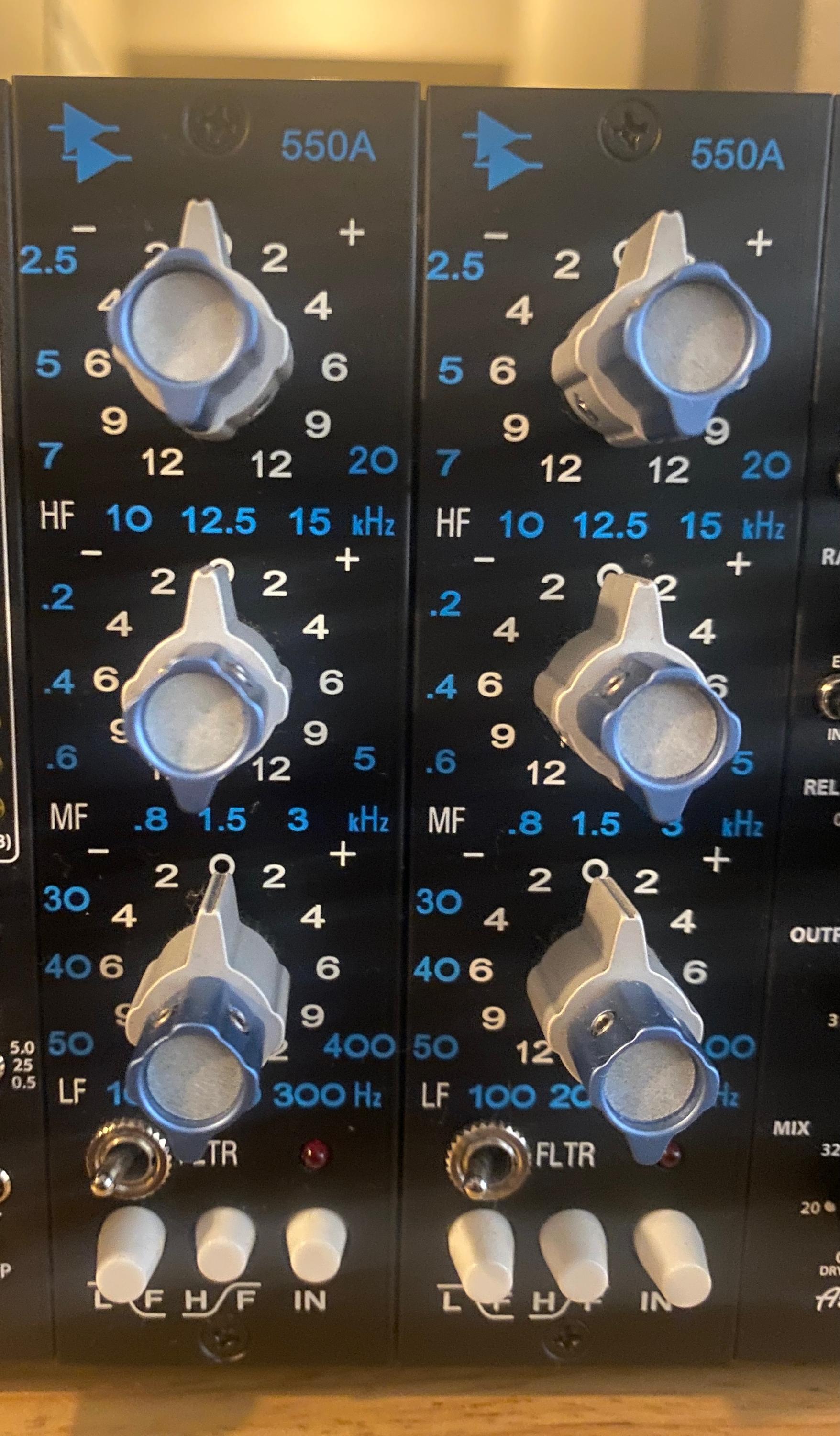 Used API 550A 500 Series 3-band - Sweetwater's Gear Exchange