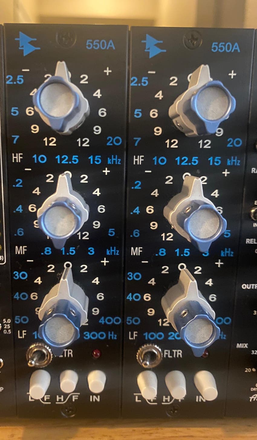 Used API 550A 500 Series 3-band - Sweetwater's Gear Exchange