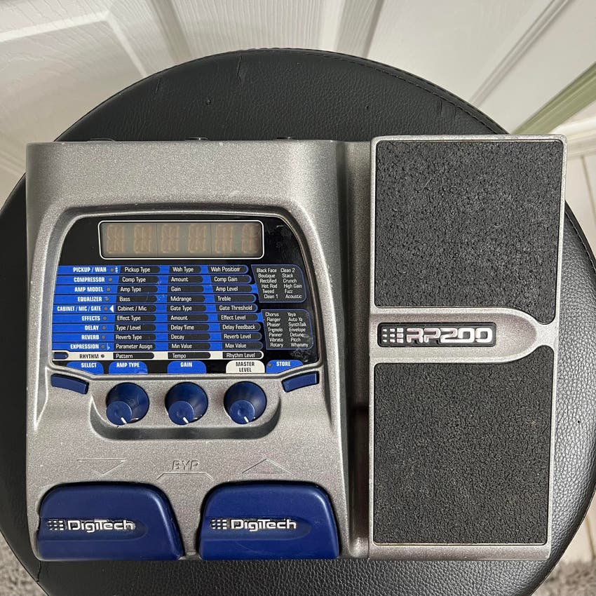 Used Digitech RP200 Pedal - Sweetwater's Gear Exchange