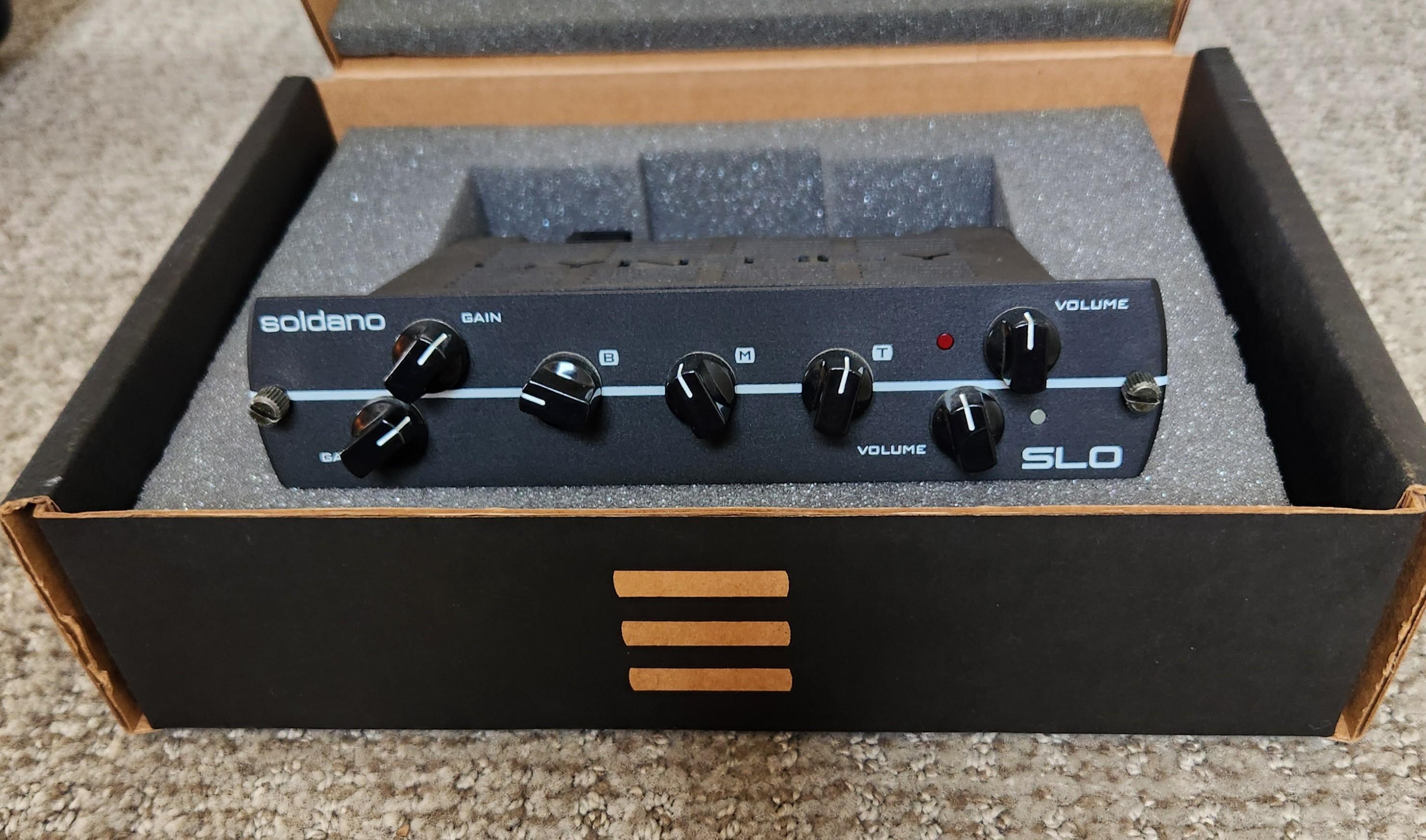 Used Synergy Soldano SLO 2-channel - Sweetwater's Gear Exchange