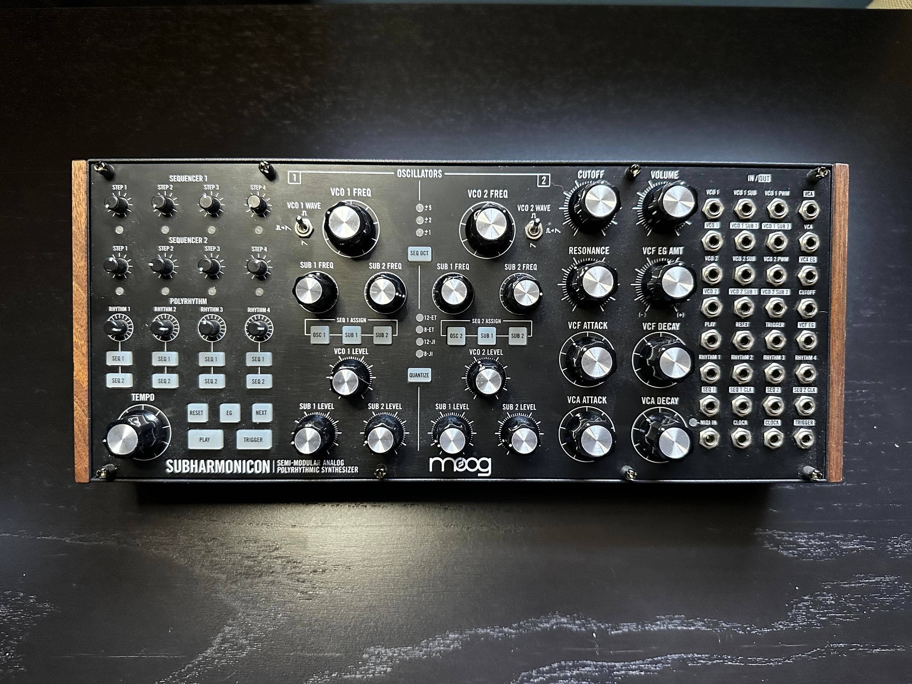 Used Moog Subharmonicon Semi-Modular Polyrhythmic Analog Synthesizer ...
