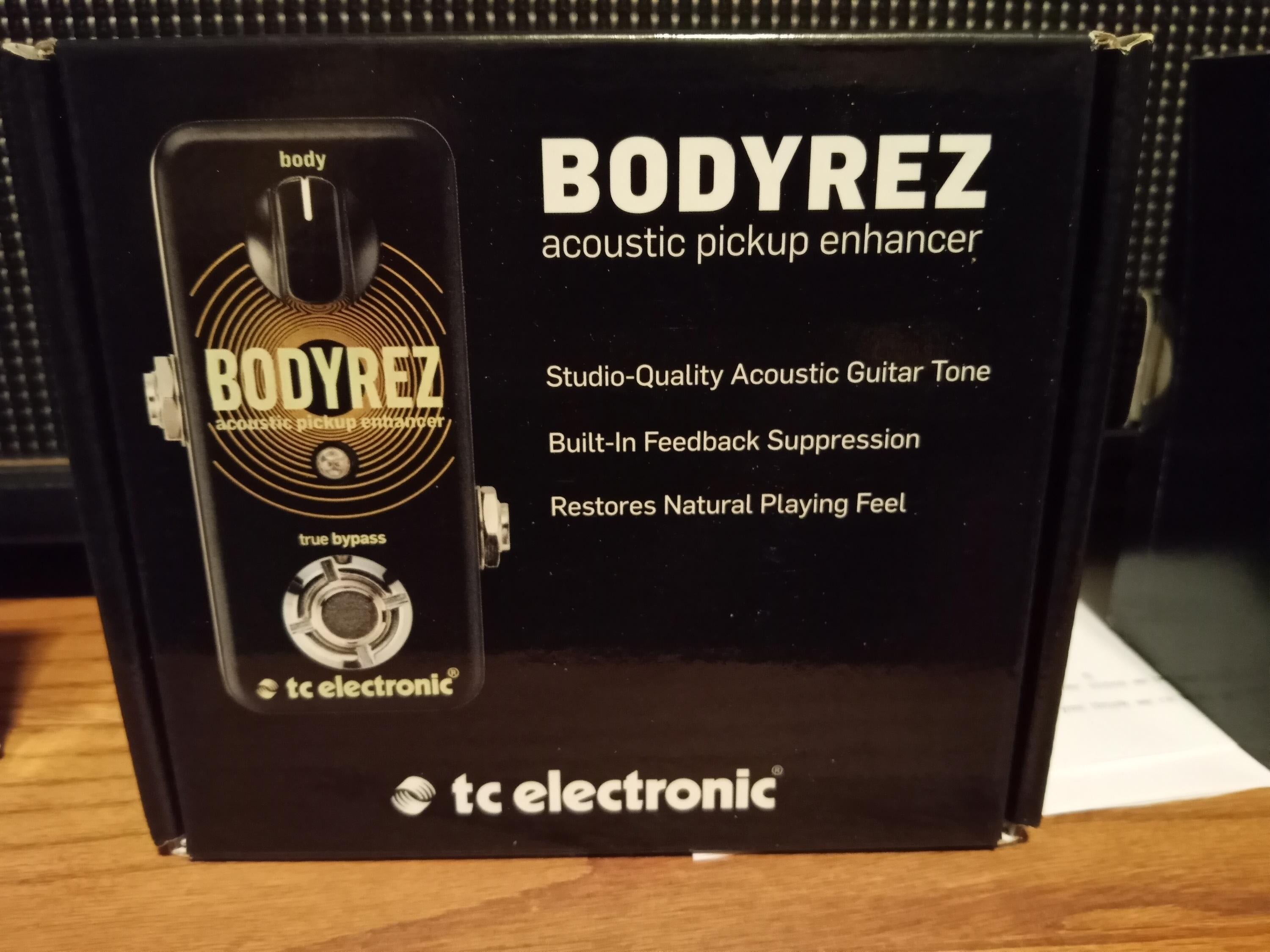 Used TC Electronic BodyRez Acoustic Pickup Enhancer Pedal | Sweetwater ...
