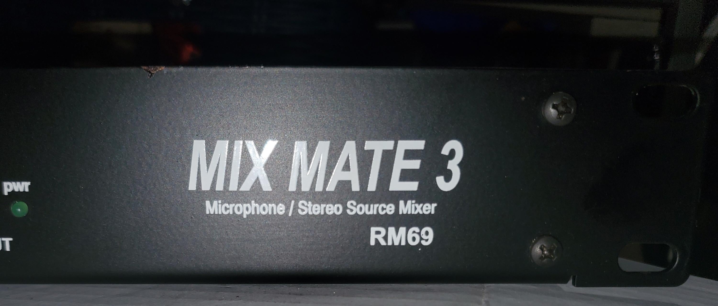 Used Rolls RM69 Mix Mate 3 Mixer - Sweetwater's Gear Exchange
