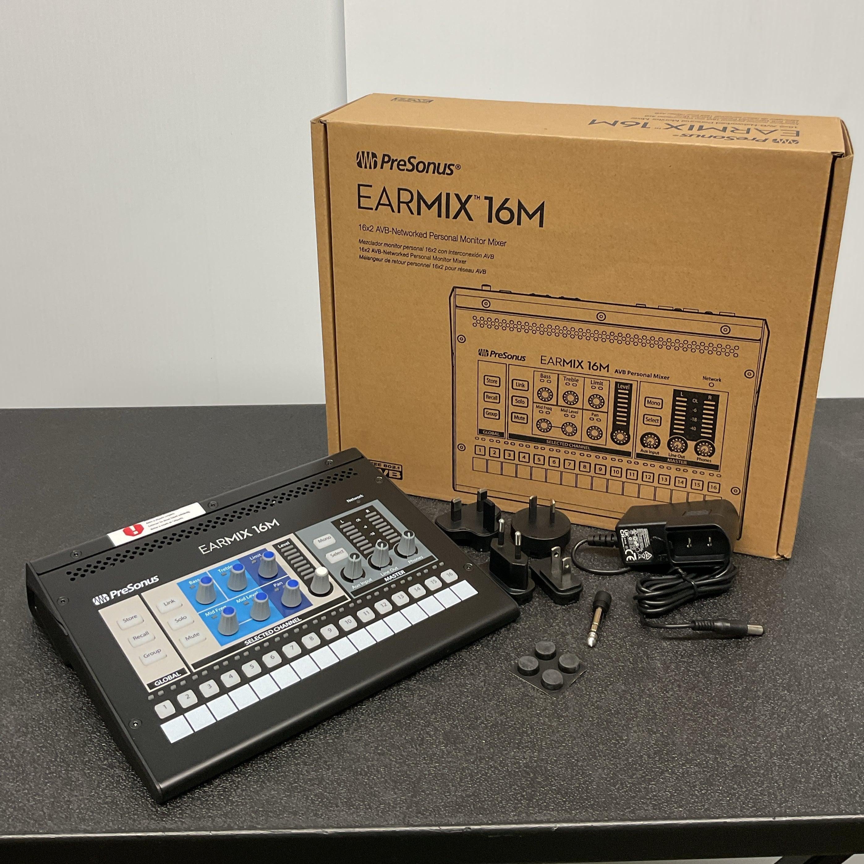 Used PreSonus EarMix 16M AVB - Sweetwater's Gear Exchange