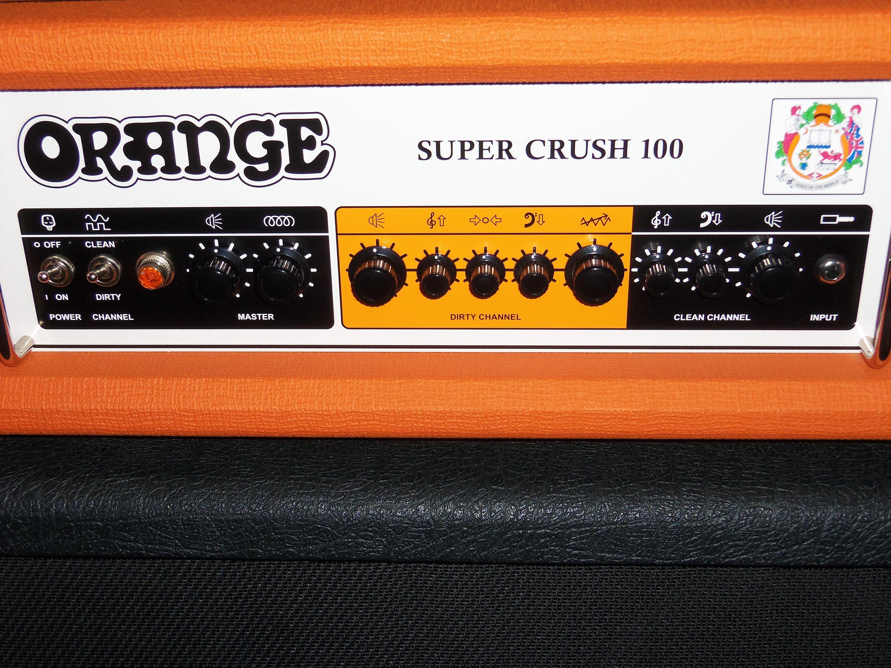 Used Orange SUPER CRUSH 100 * 2024 - Sweetwater's Gear Exchange