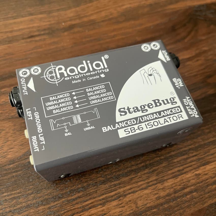 Used Radial StageBug SB-6 Isolator - Sweetwater's Gear Exchange