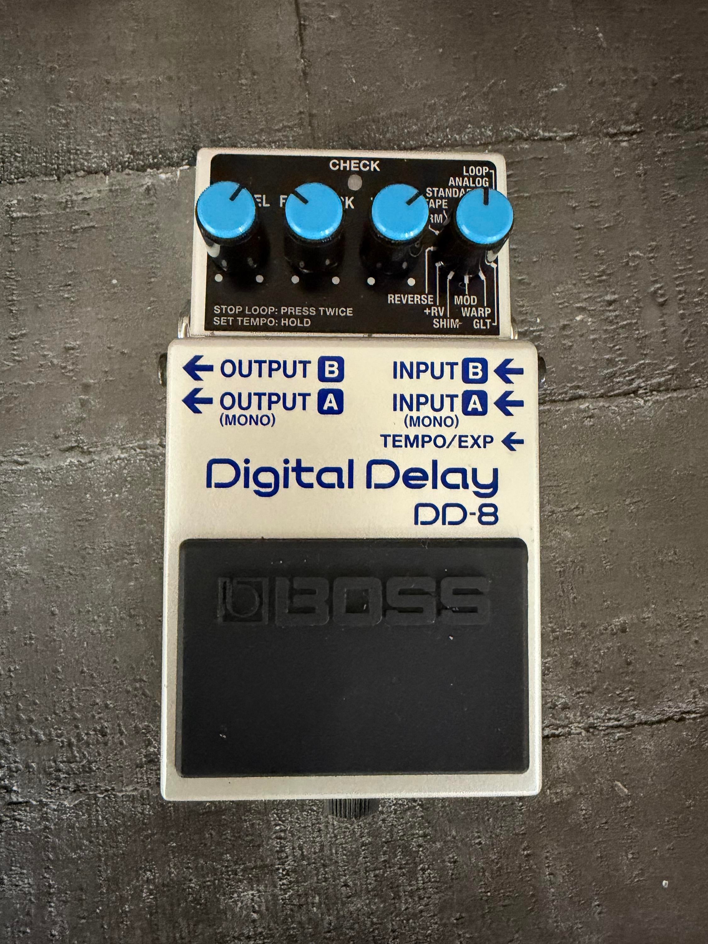 Used Boss DD-8 Digital Delay Pedal - Sweetwater's Gear Exchange