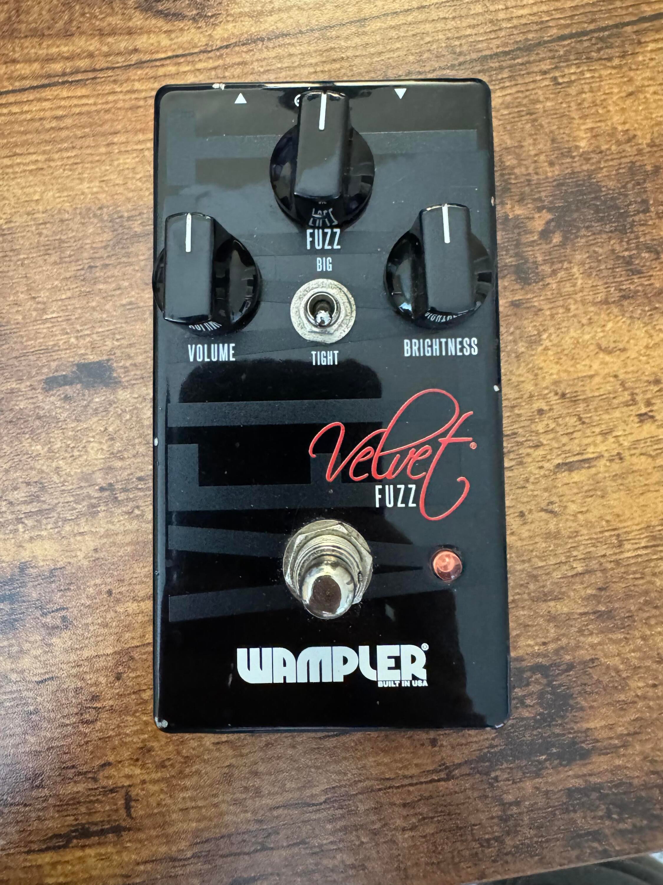 Used Wampler Velvet Fuzz Pedal - Sweetwater's Gear Exchange