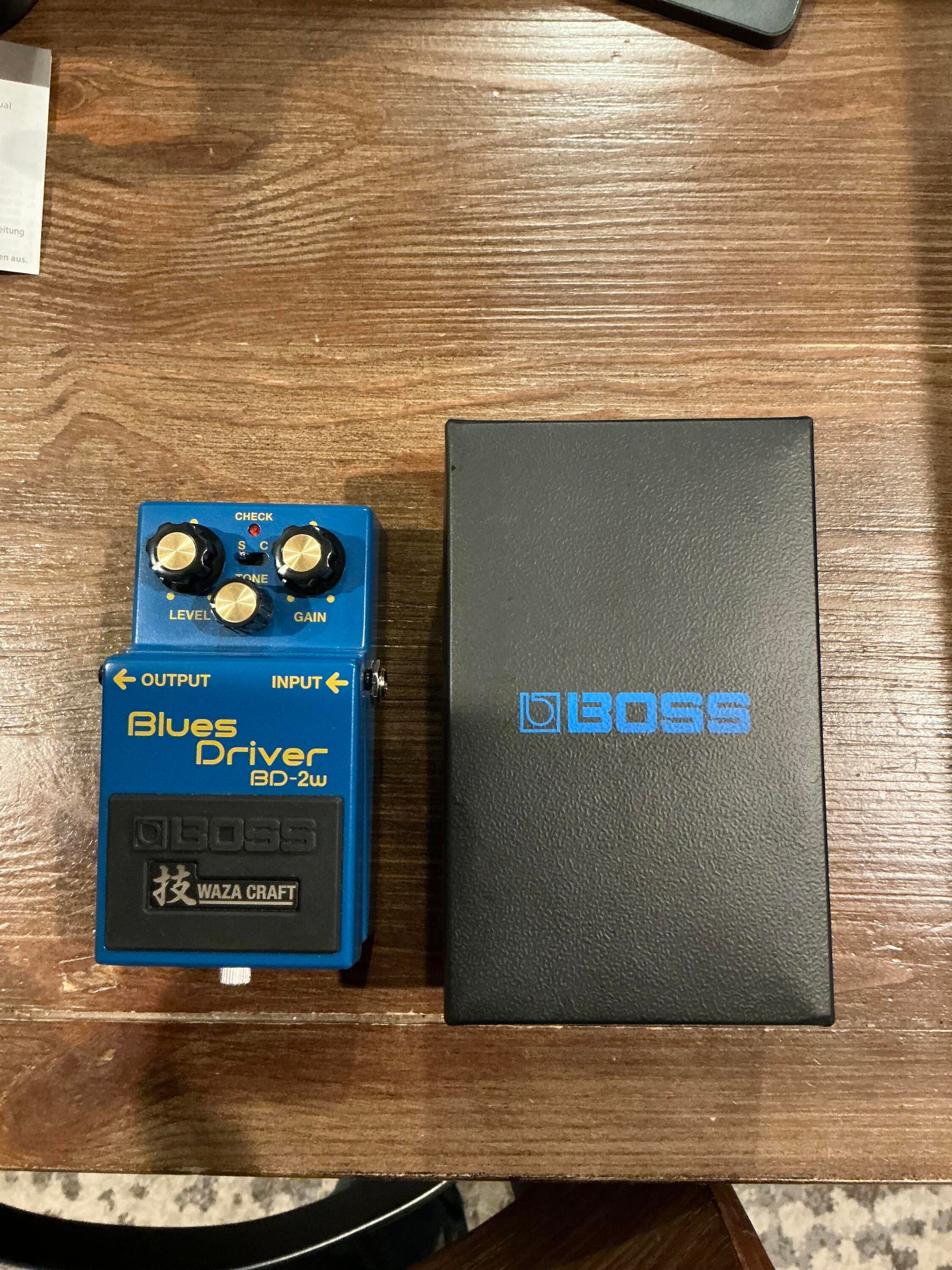 Used Boss BD-2W Waza Craft Blues - Sweetwater's Gear Exchange