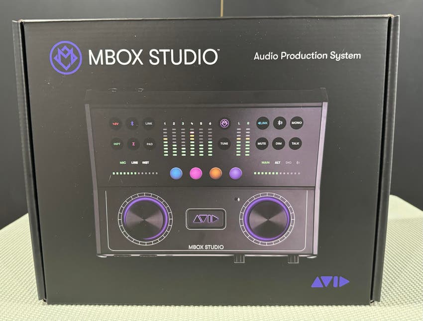 Used Avid MBOX Studio USB-C Audio - Sweetwater's Gear Exchange