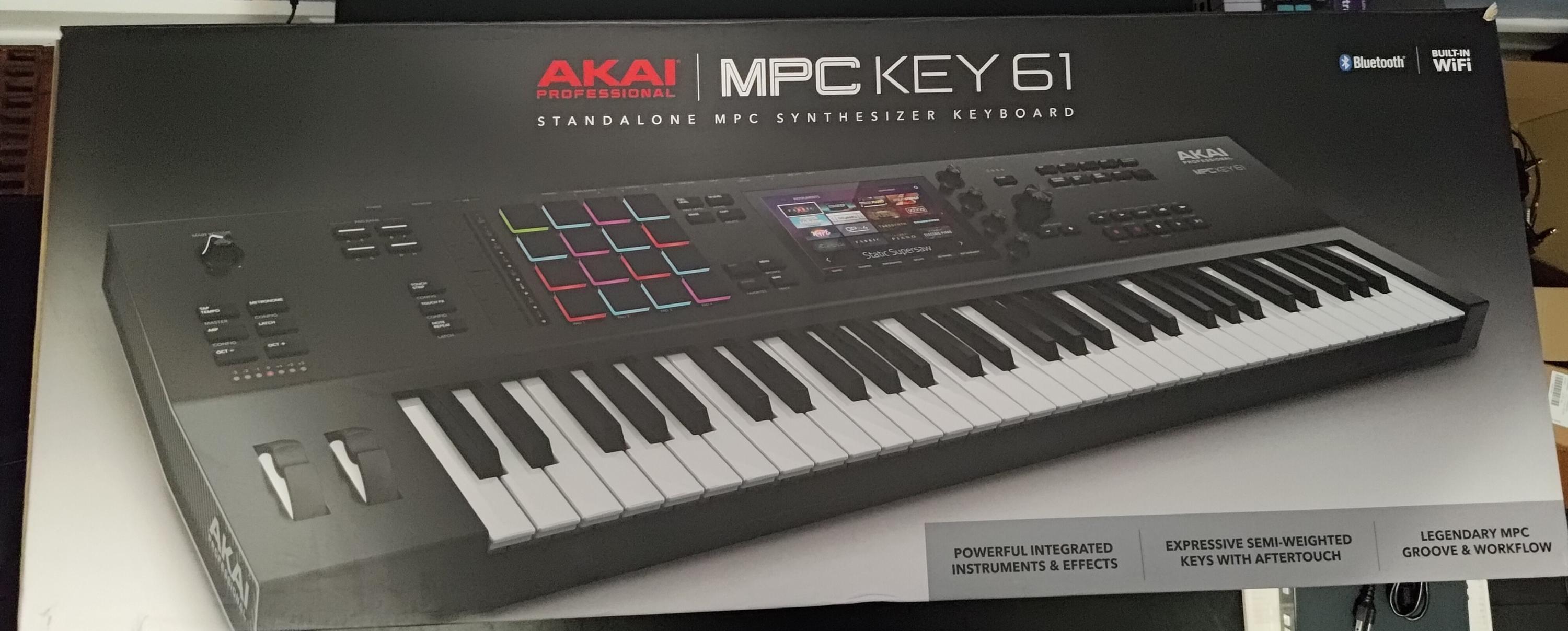 Used Akai Professional MPC Key 61 - Sweetwater's Gear Exchange