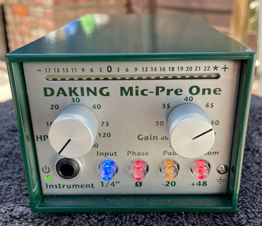 Used Daking Mic Pre One Desktop - Sweetwater's Gear Exchange