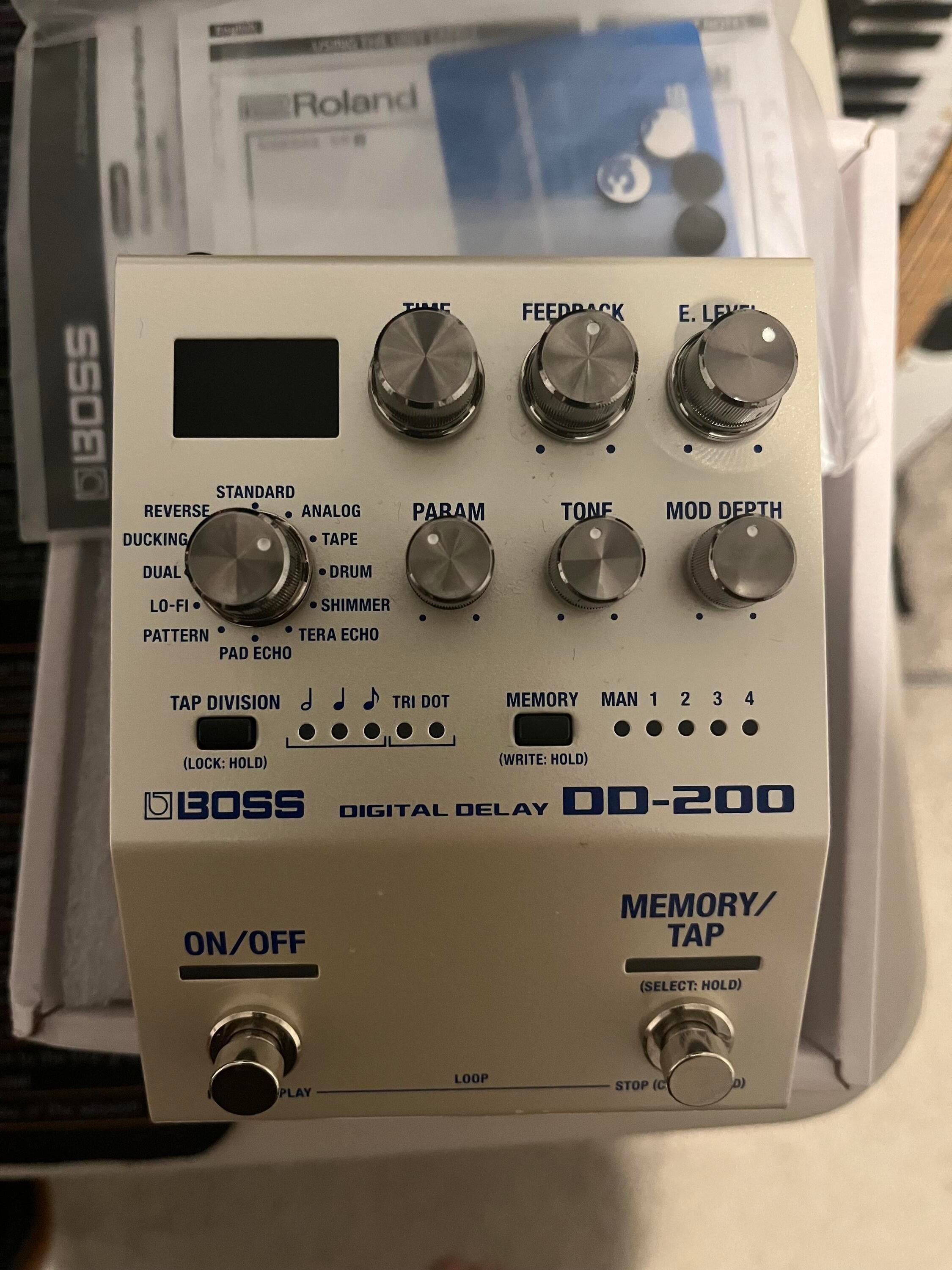 Used Boss DD-200 Digital Delay - Sweetwater's Gear Exchange
