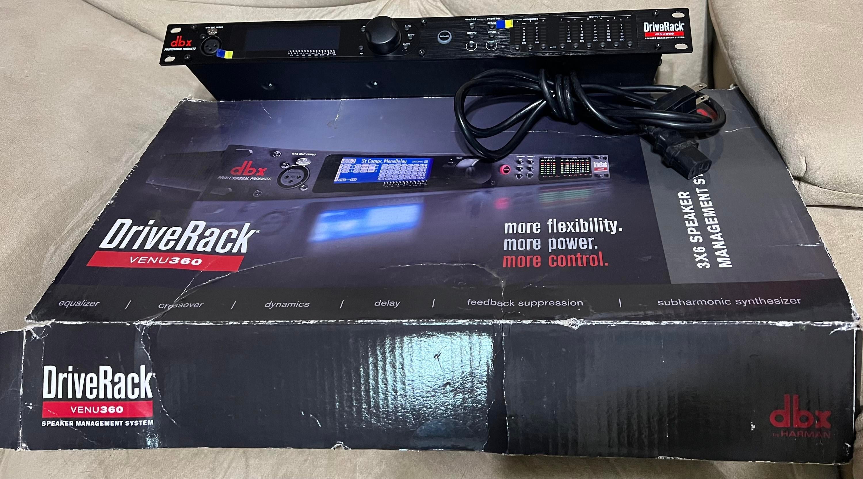 Used dbx DriveRack VENU360 - Sweetwater's Gear Exchange