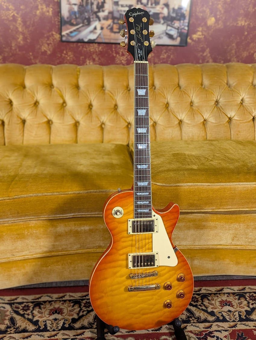 Used Epiphone Les Paul Ultra Faded - Sweetwater's Gear Exchange