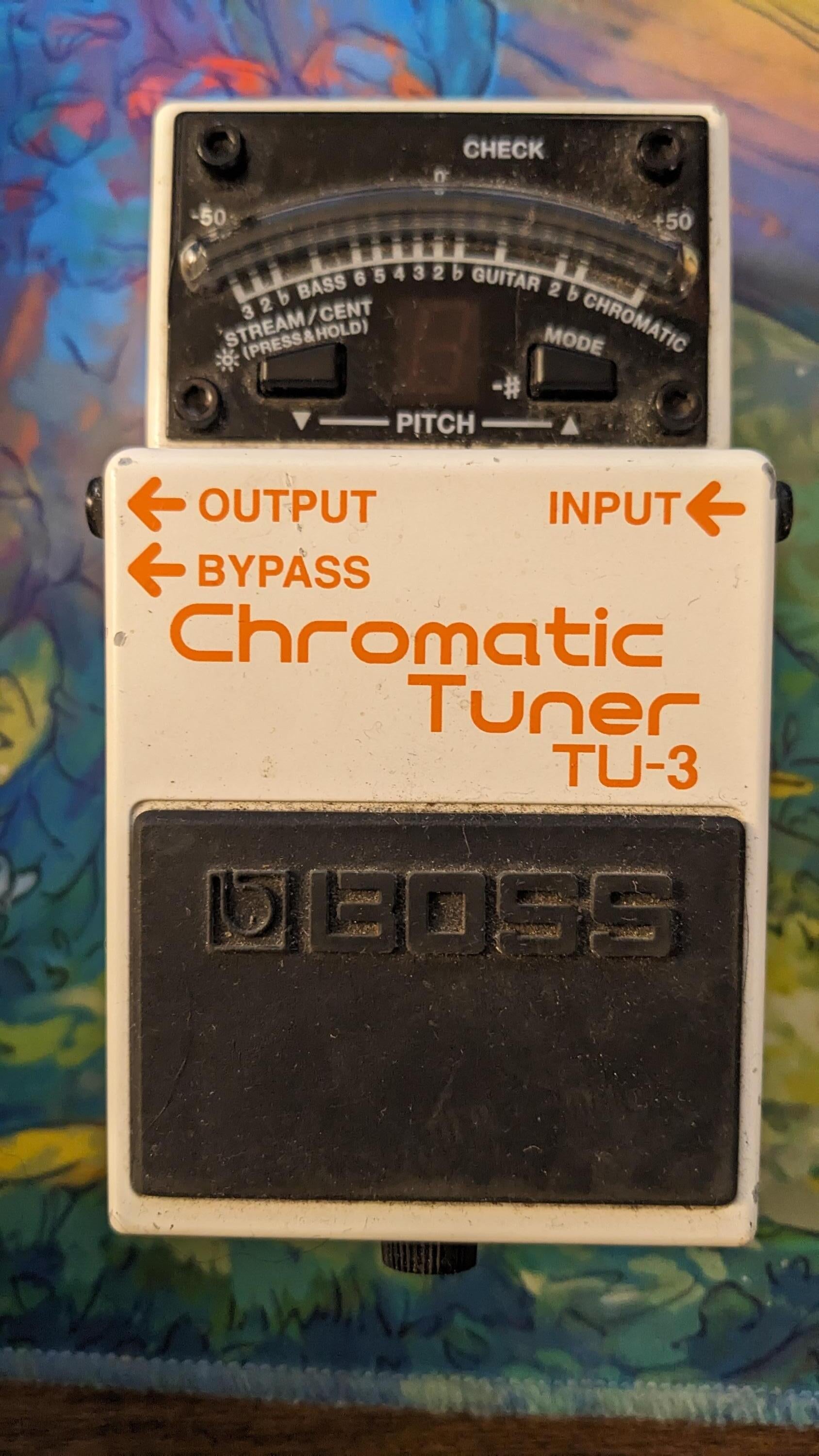 Used Boss TU-3 Chromatic Tuner - Sweetwater's Gear Exchange