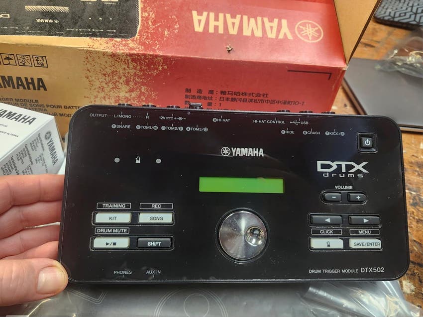 Used Yamaha DTX502 Electronic Drum - Sweetwater's Gear Exchange