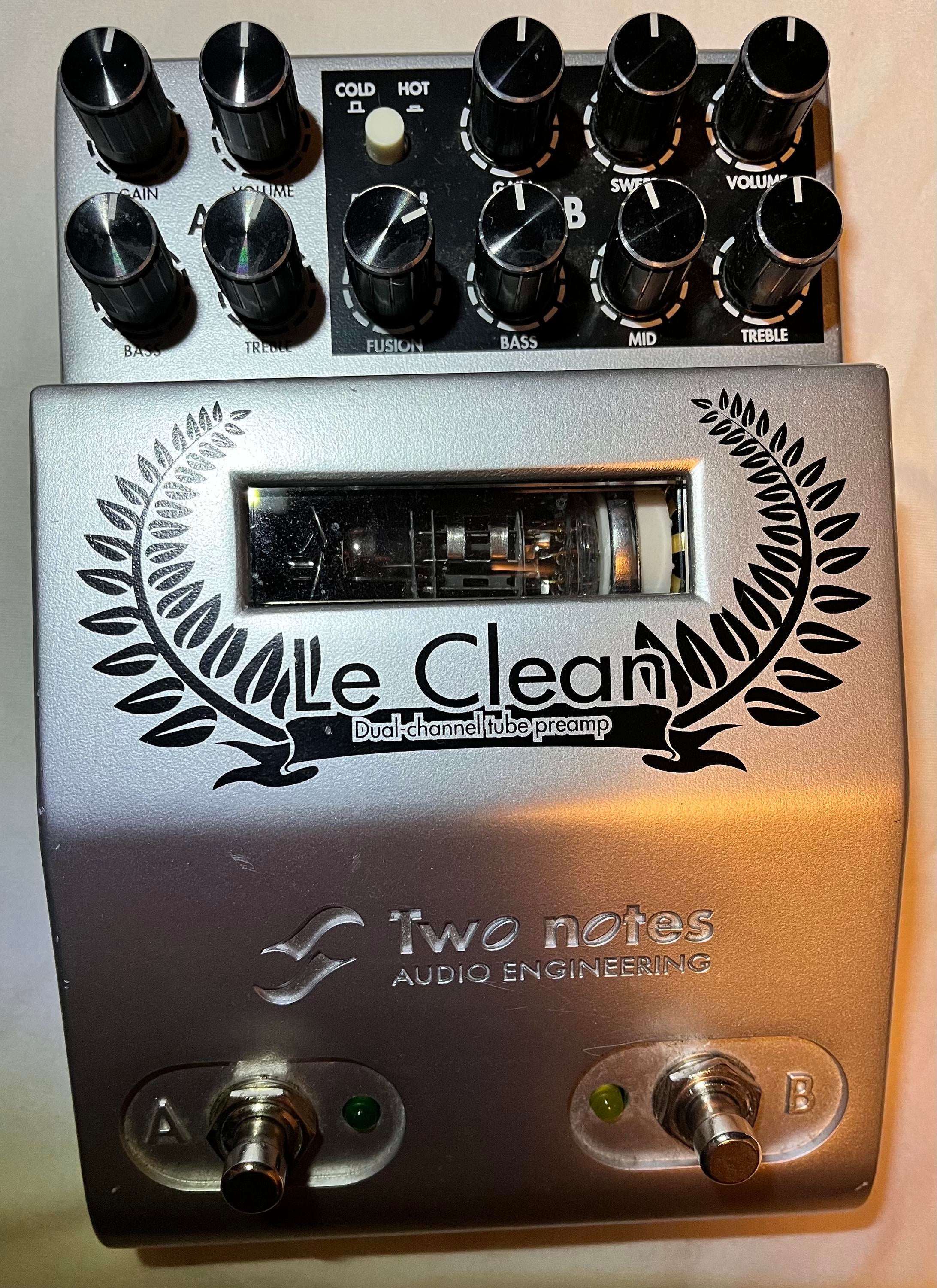Used Two Notes Le Clean 2-channel - Sweetwater's Gear Exchange