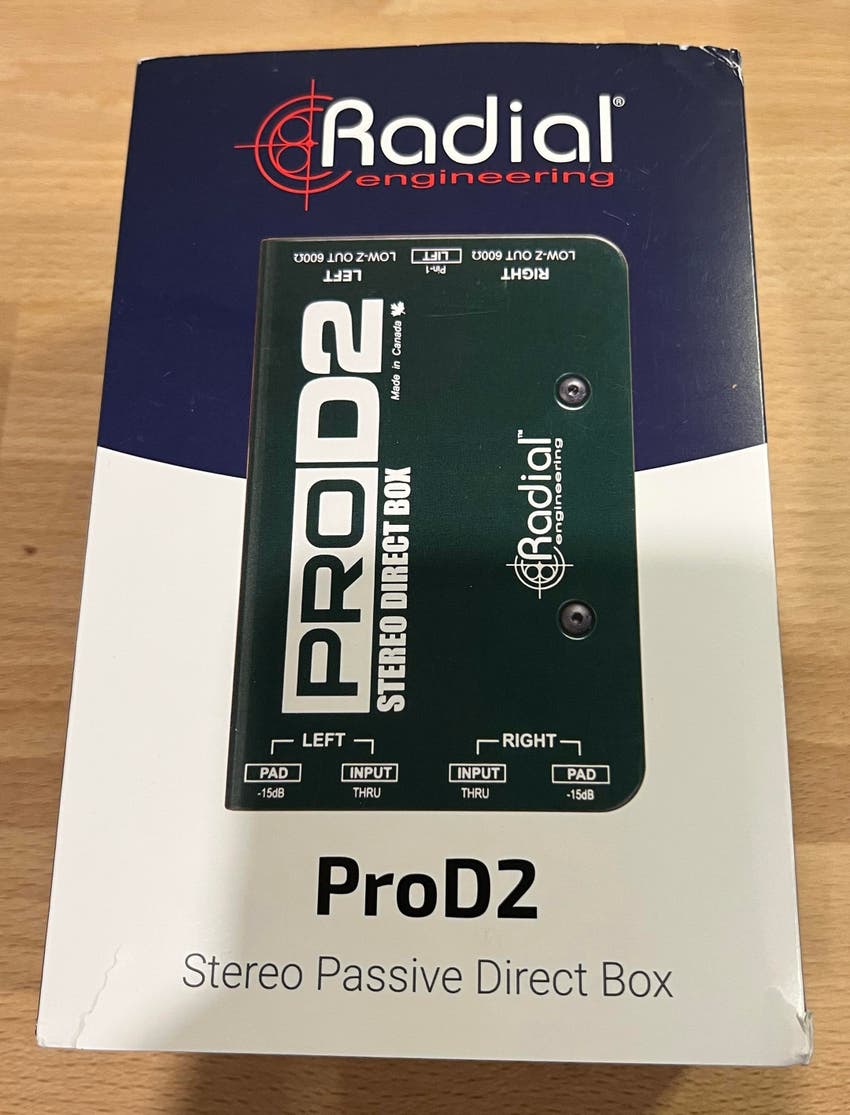 Used Radial ProD2 2-channel Passive - Sweetwater's Gear Exchange