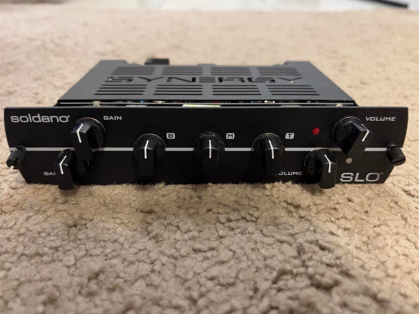 Used Synergy Soldano SLO 2-channel - Sweetwater's Gear Exchange