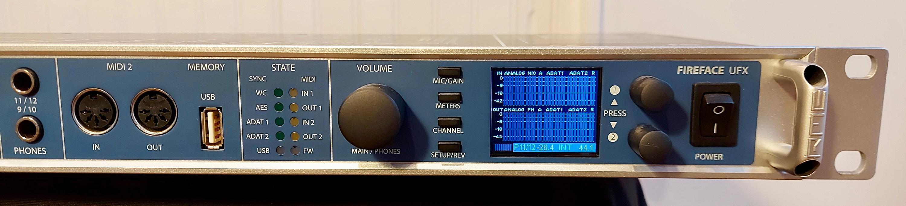 Used RME Fireface UFX with RME - Sweetwater's Gear Exchange