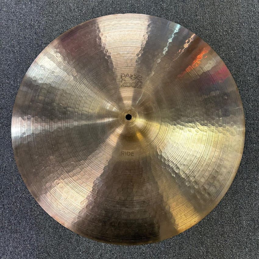 Used Paiste VINTAGE 1971 Paiste "Black Label" 20" Ride Cymbal Factory ...