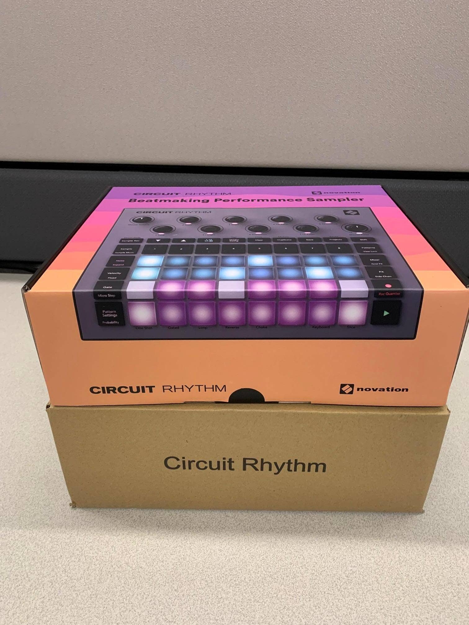 Used Novation Circuit Rhythm Groovebox and Standalone Sampler ... Used Novation Circuit Rhythm Groovebox and Standalone Sampler ...