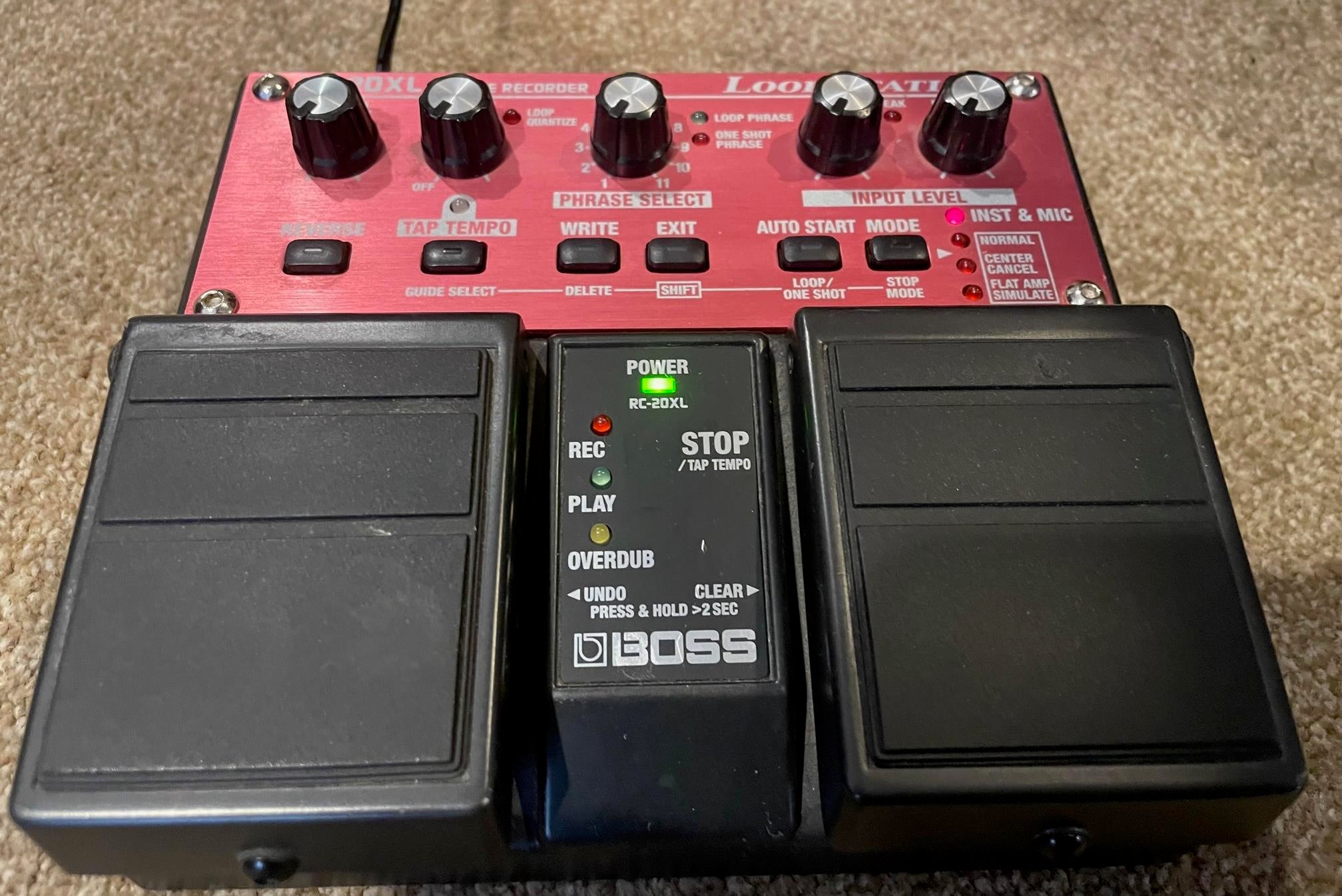 BOSS RC-20XL LOOP STATION 楽器/器材 エフェクター startyou-up.com