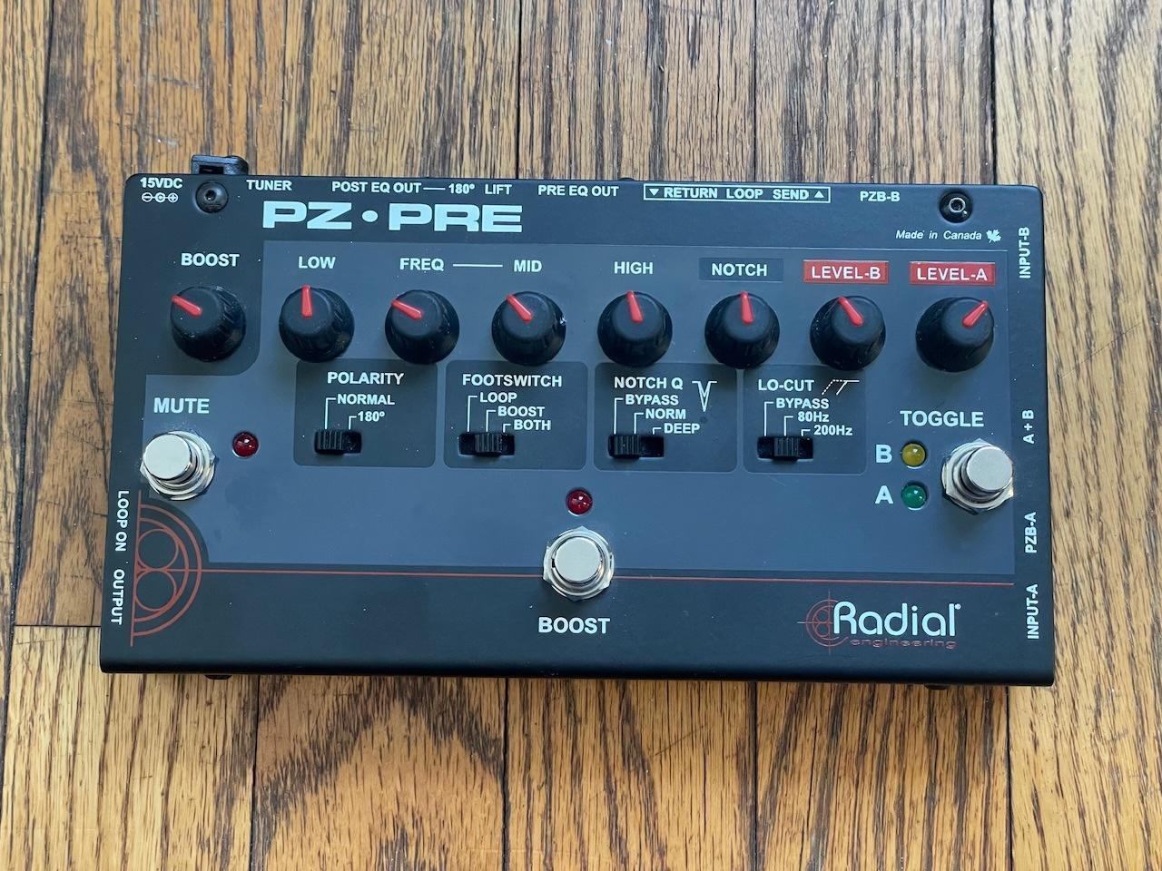Used Radial Tonebone PZ-Pre - Sweetwater's Gear Exchange