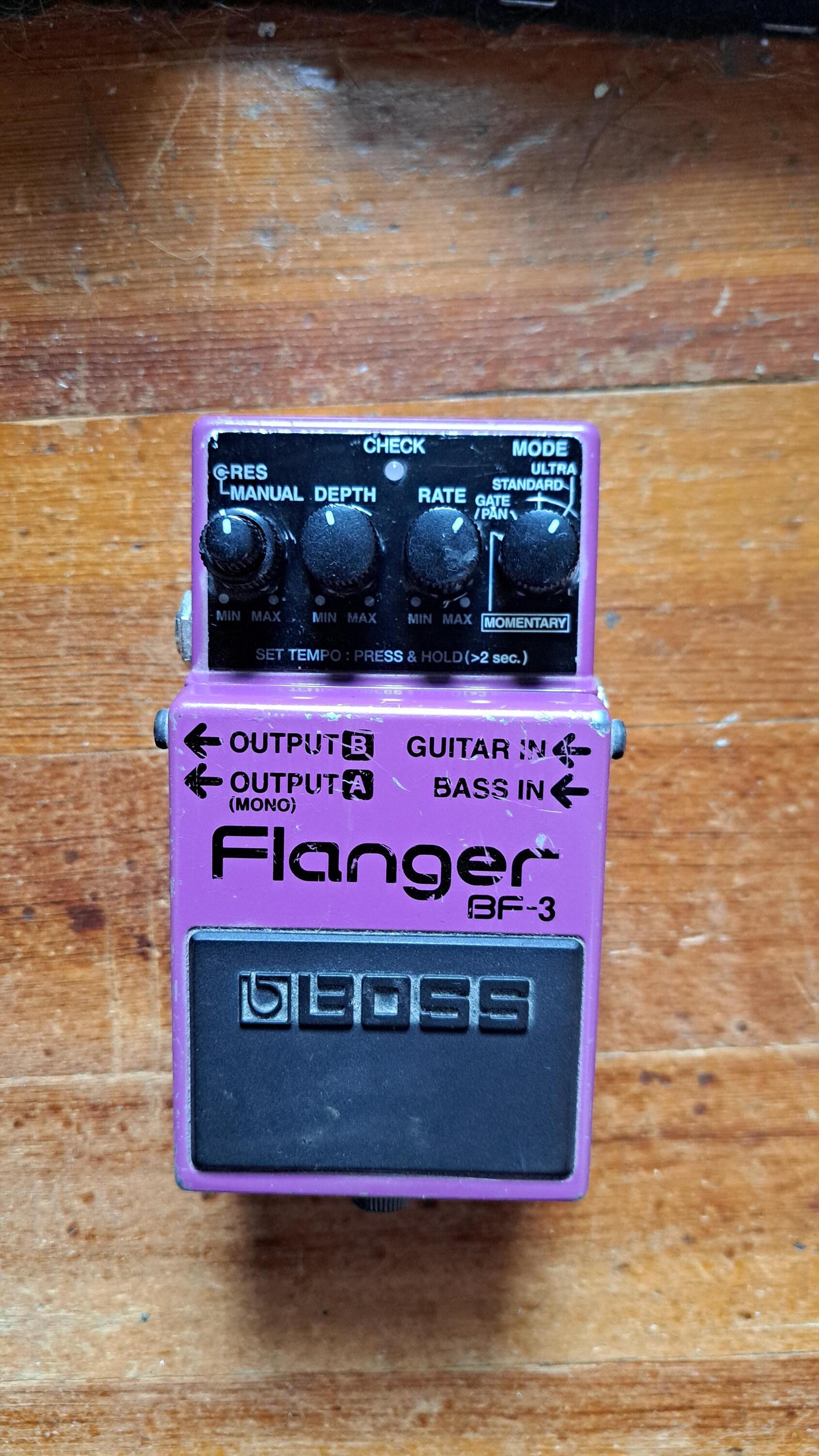 Used Boss BF-3 Flanger Pedal - Sweetwater's Gear Exchange