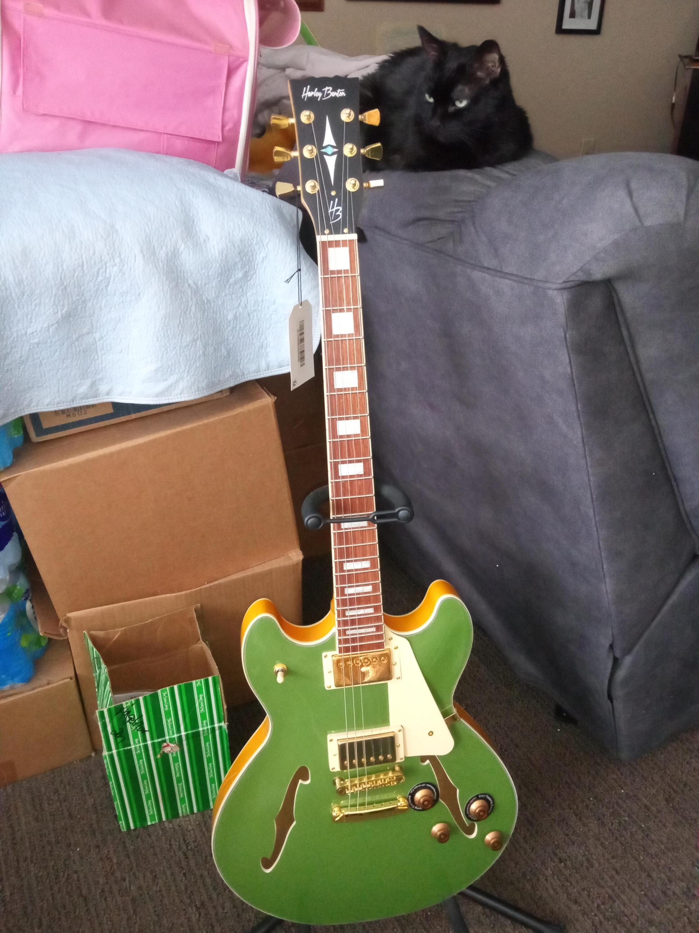 Used Harley Benton electric guitar - Sweetwater's Gear Exchange