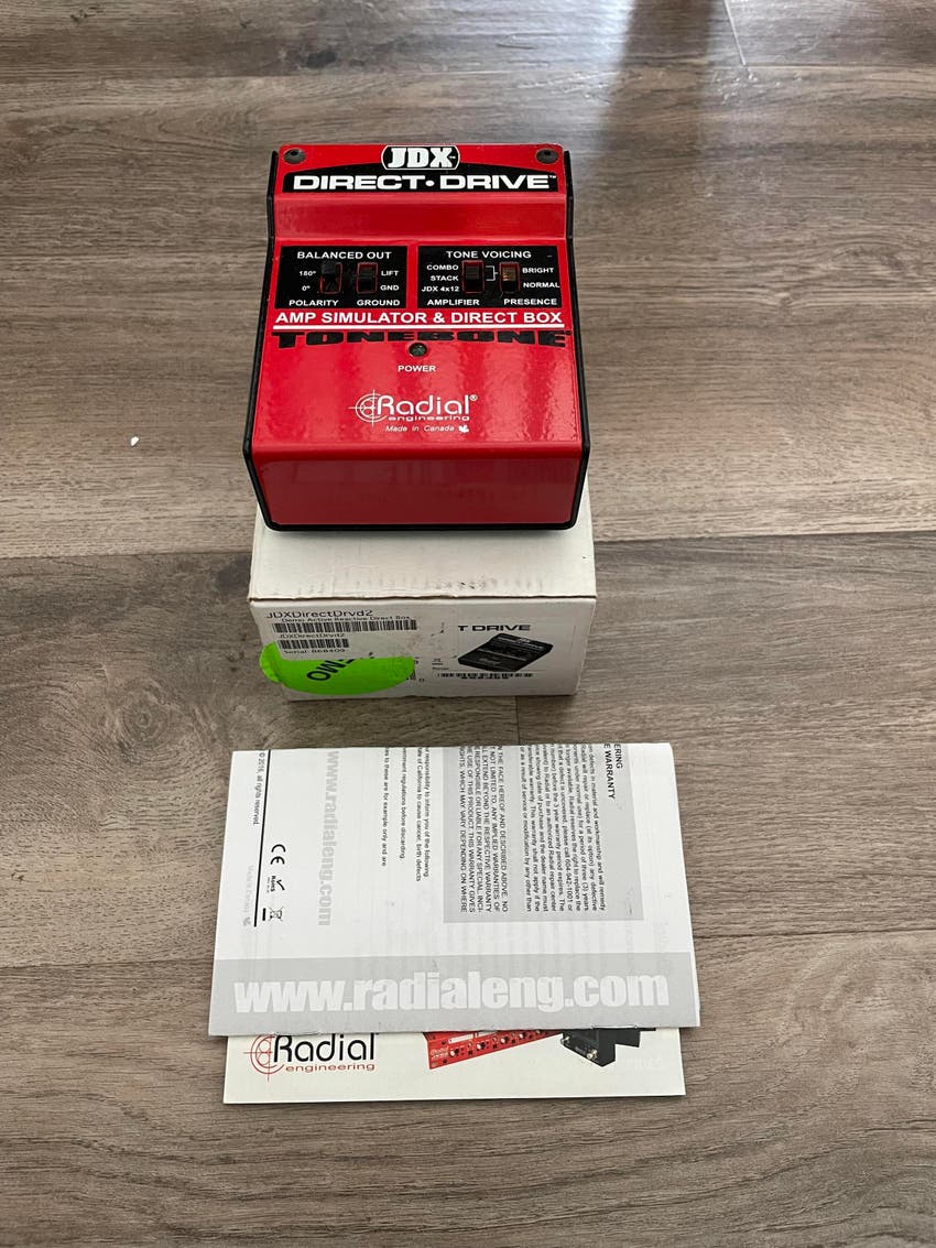 Used Radial JDX Direct-Drive Active Guitar | Gear Exchange