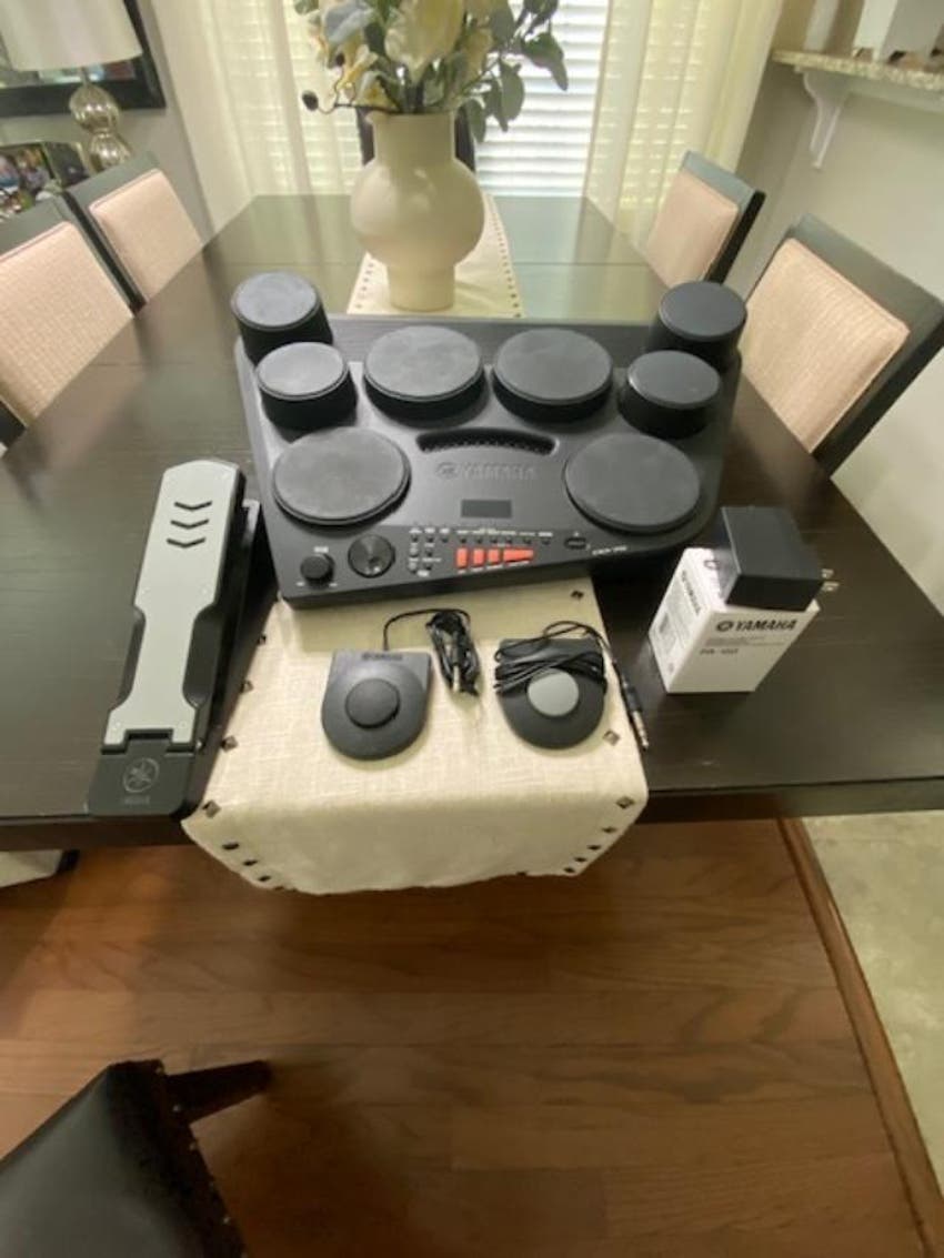 Used Yamaha DD-75 Portable Digital Drums with Yamaha JU100 Beater less ...